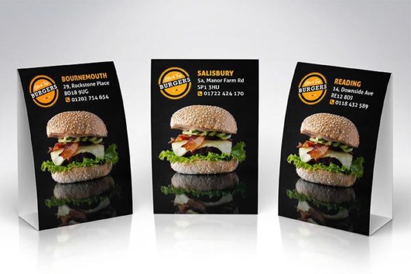 What Are Tent Cards? - Table Talker Printing